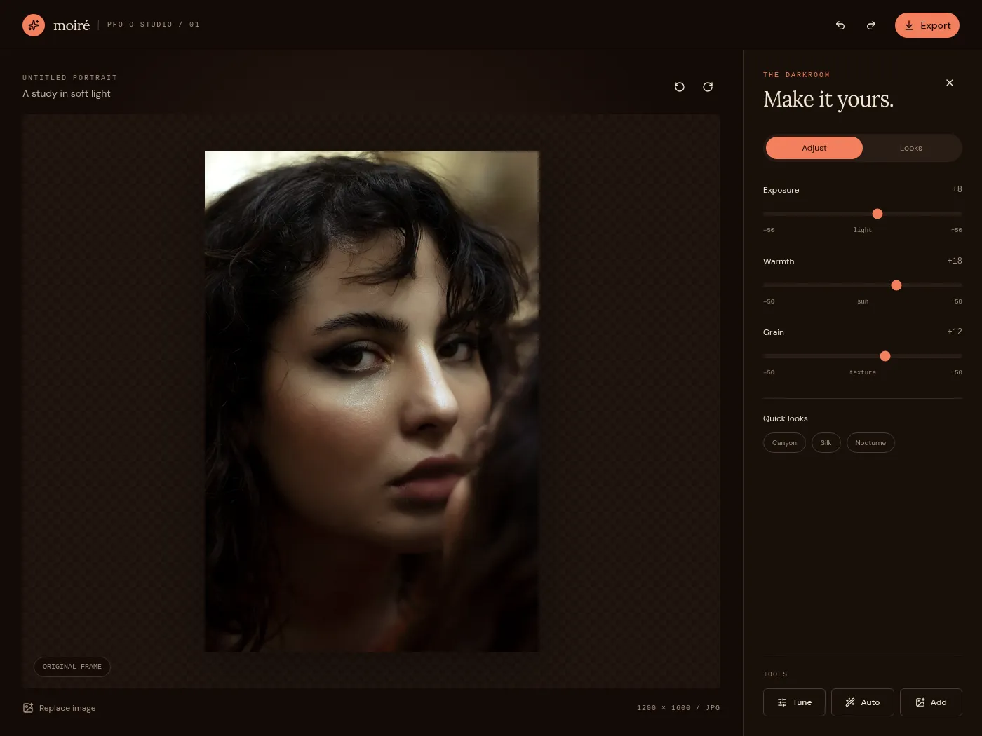 Unique Photo Editor