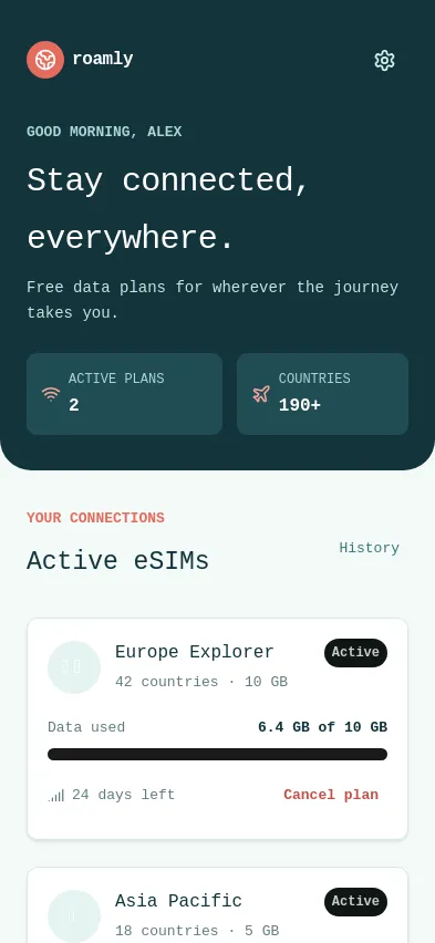 Global eSIM App