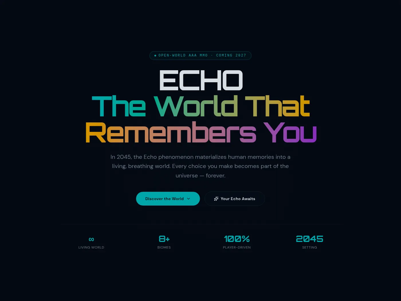 ECHO: The Living Memory World