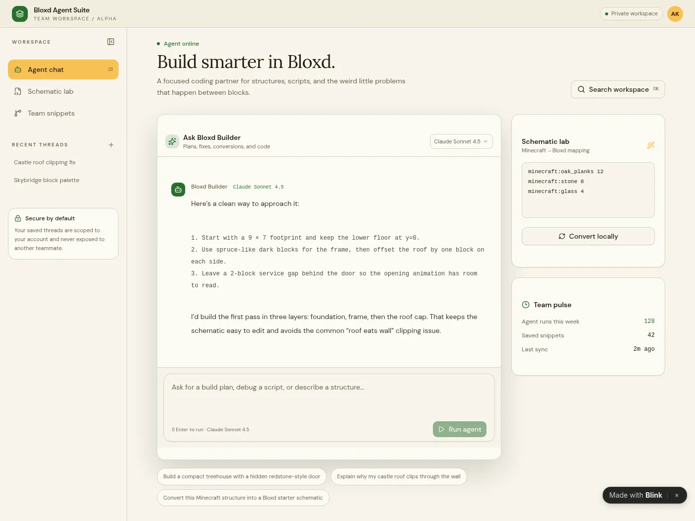 Bloxd Agent Suite