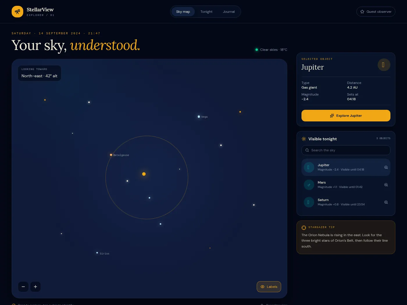 StellarView Explorer