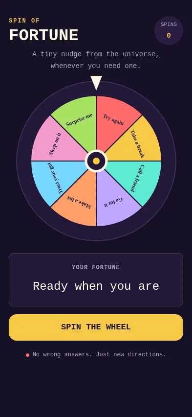 Spin of Fortune