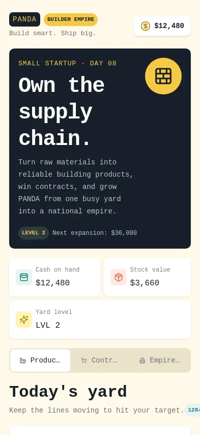 PANDA Builder Empire