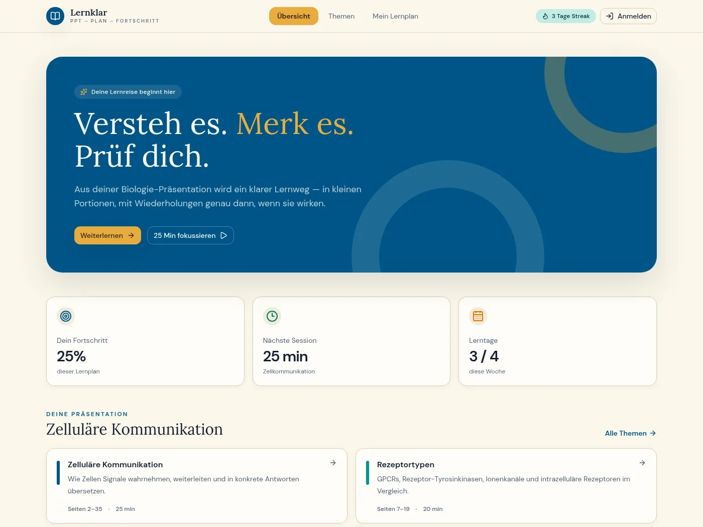 PPT Lernplan Assistent