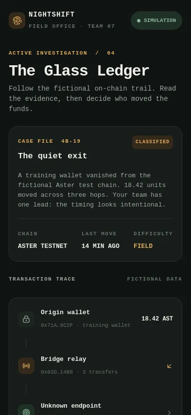 Crypto Detective RPG