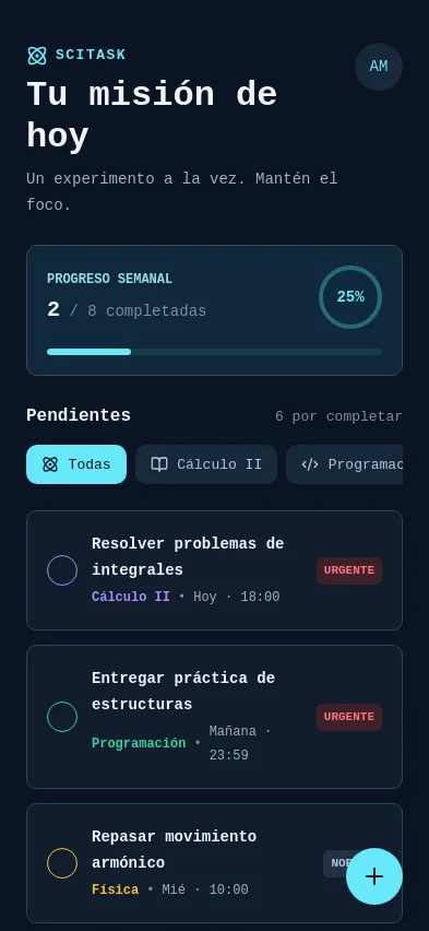SciTask Organizer