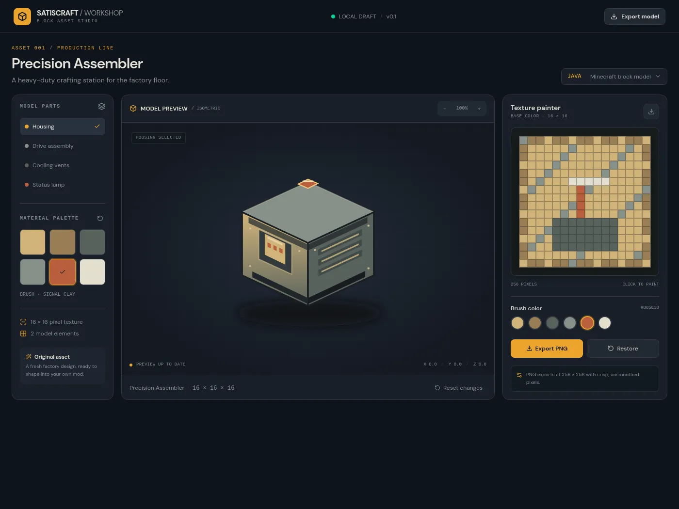 SatisCraft Mod