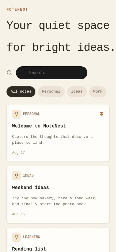 NoteNest