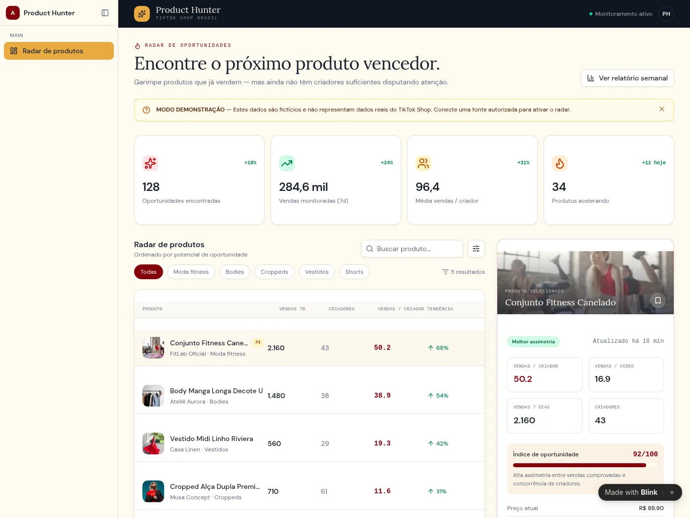 Product Hunter TikTok Shop