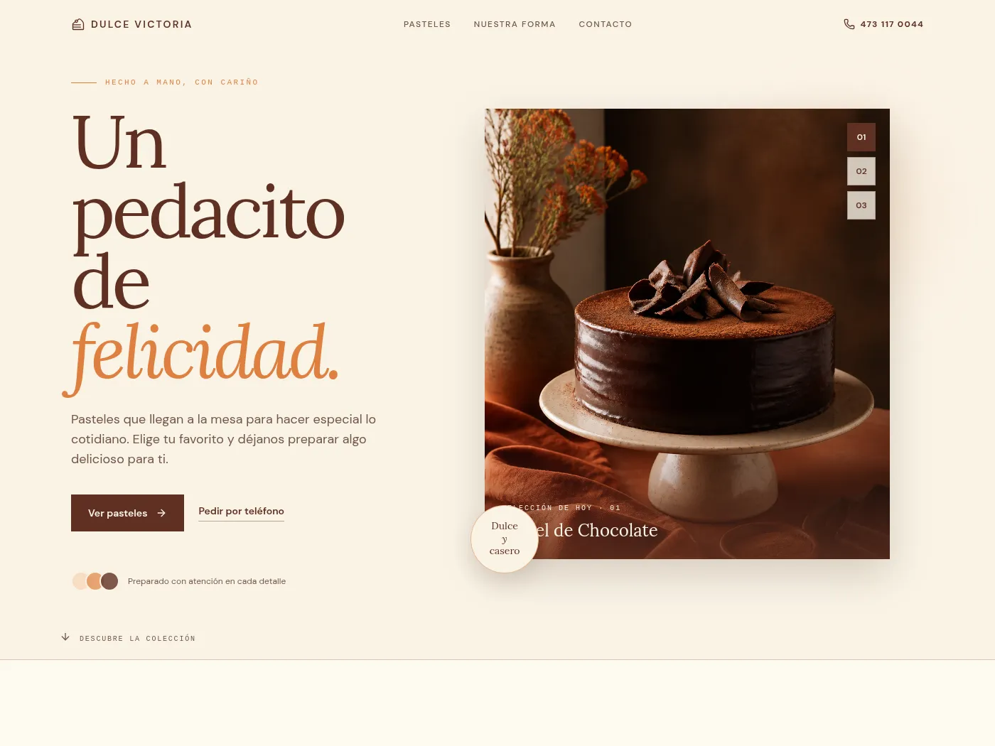 Sweet Treats Landing