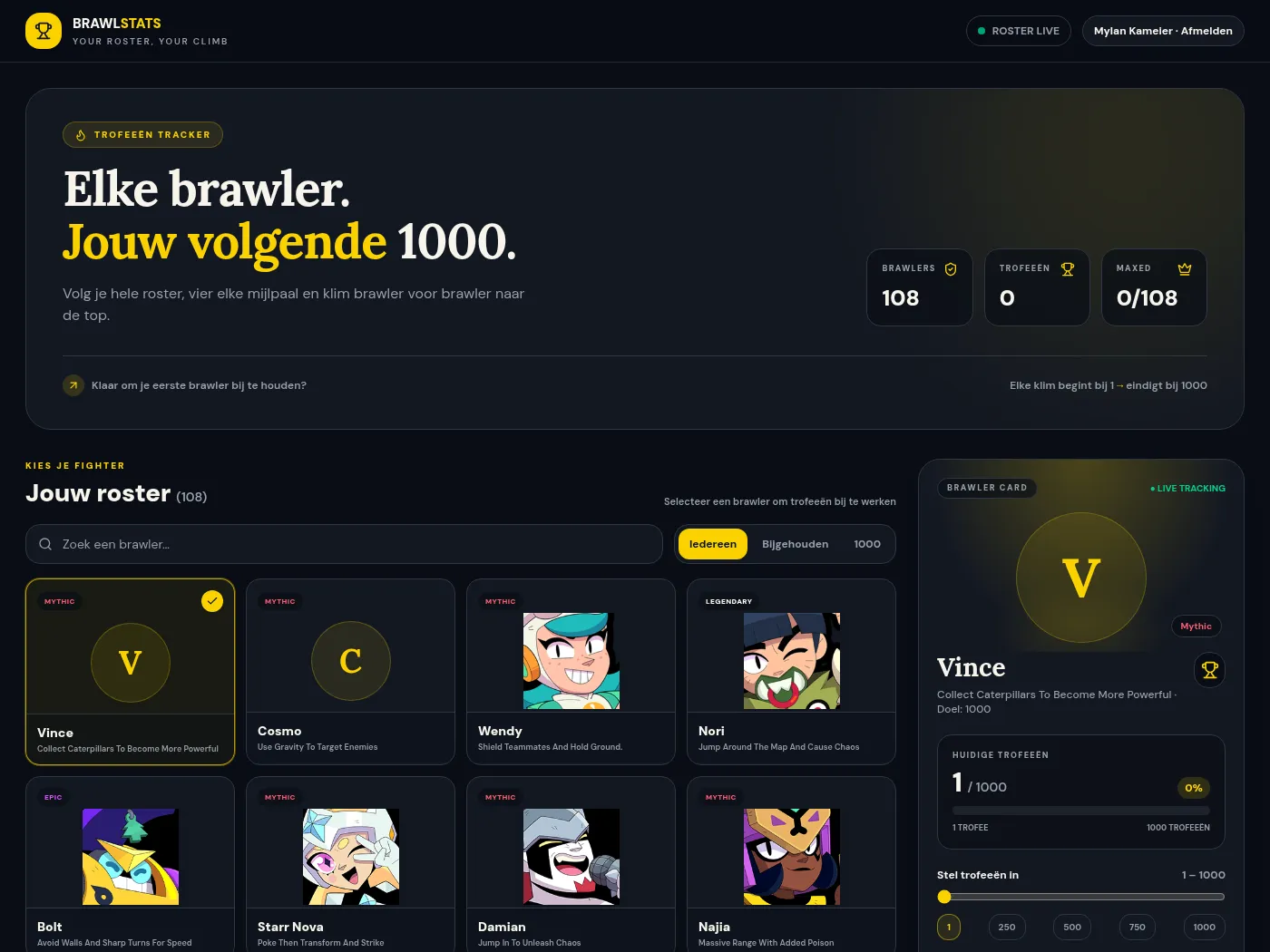 BrawlStats Tracker