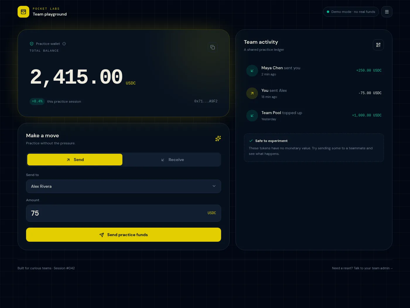 Crypto Wallet Playground