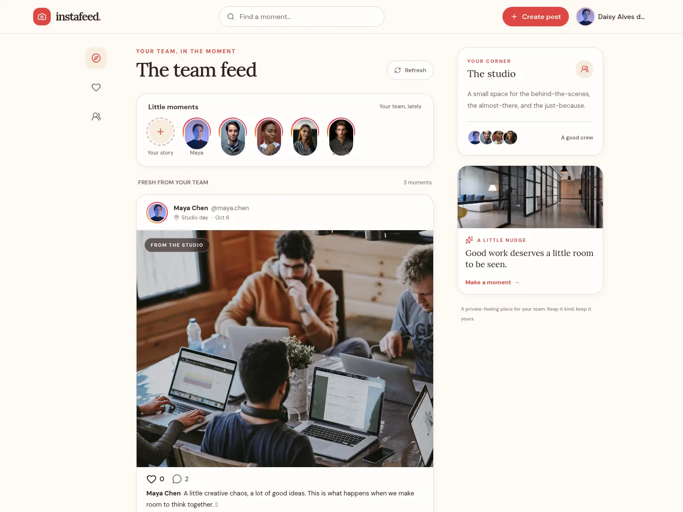 InstaFeed AI Web