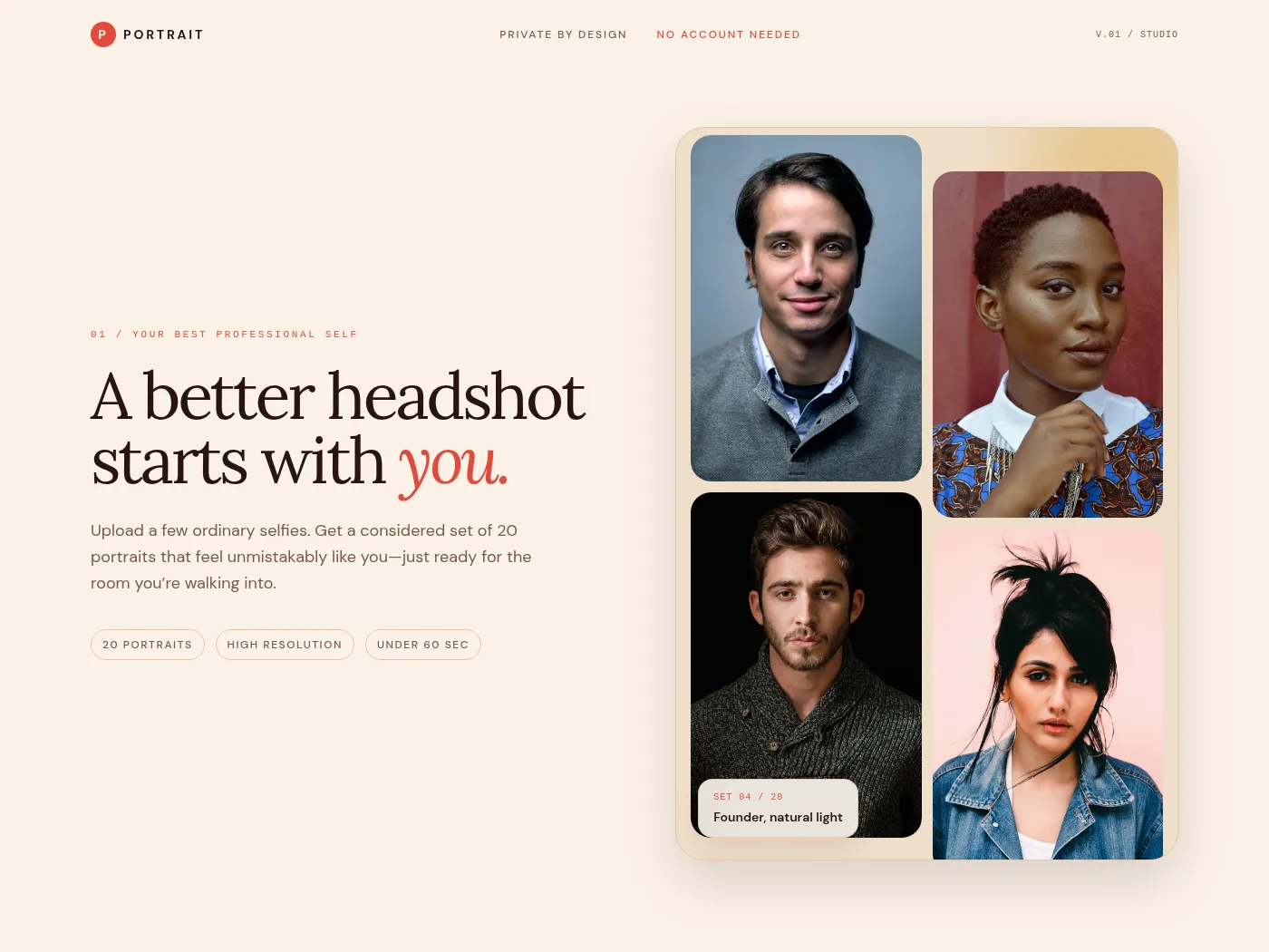 Headshot AI Studio