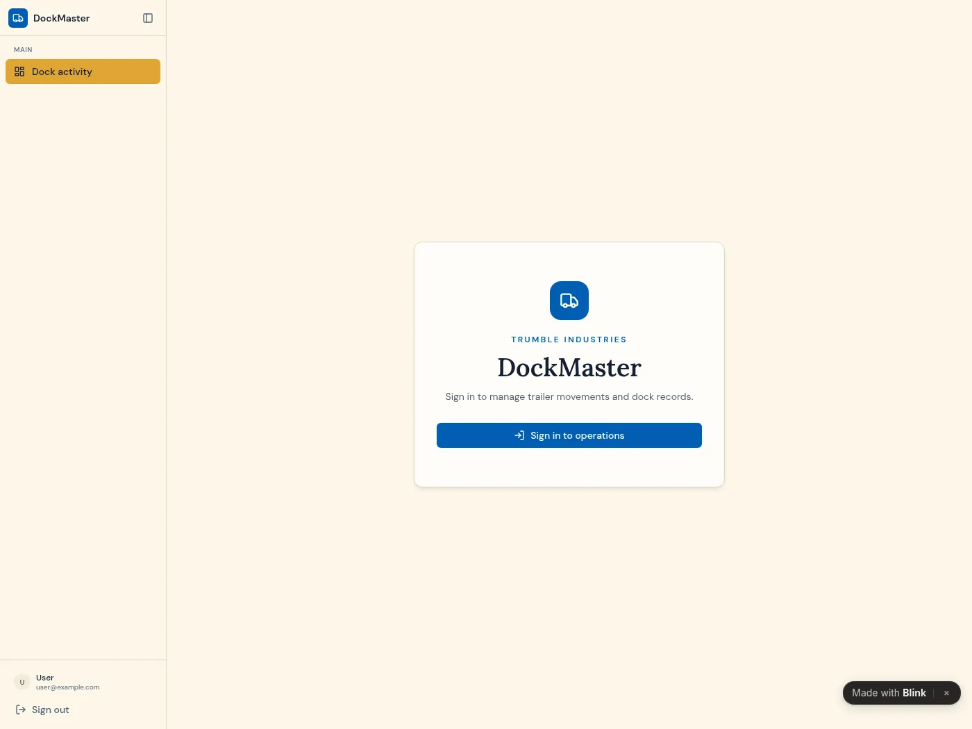 DockMaster Logistics