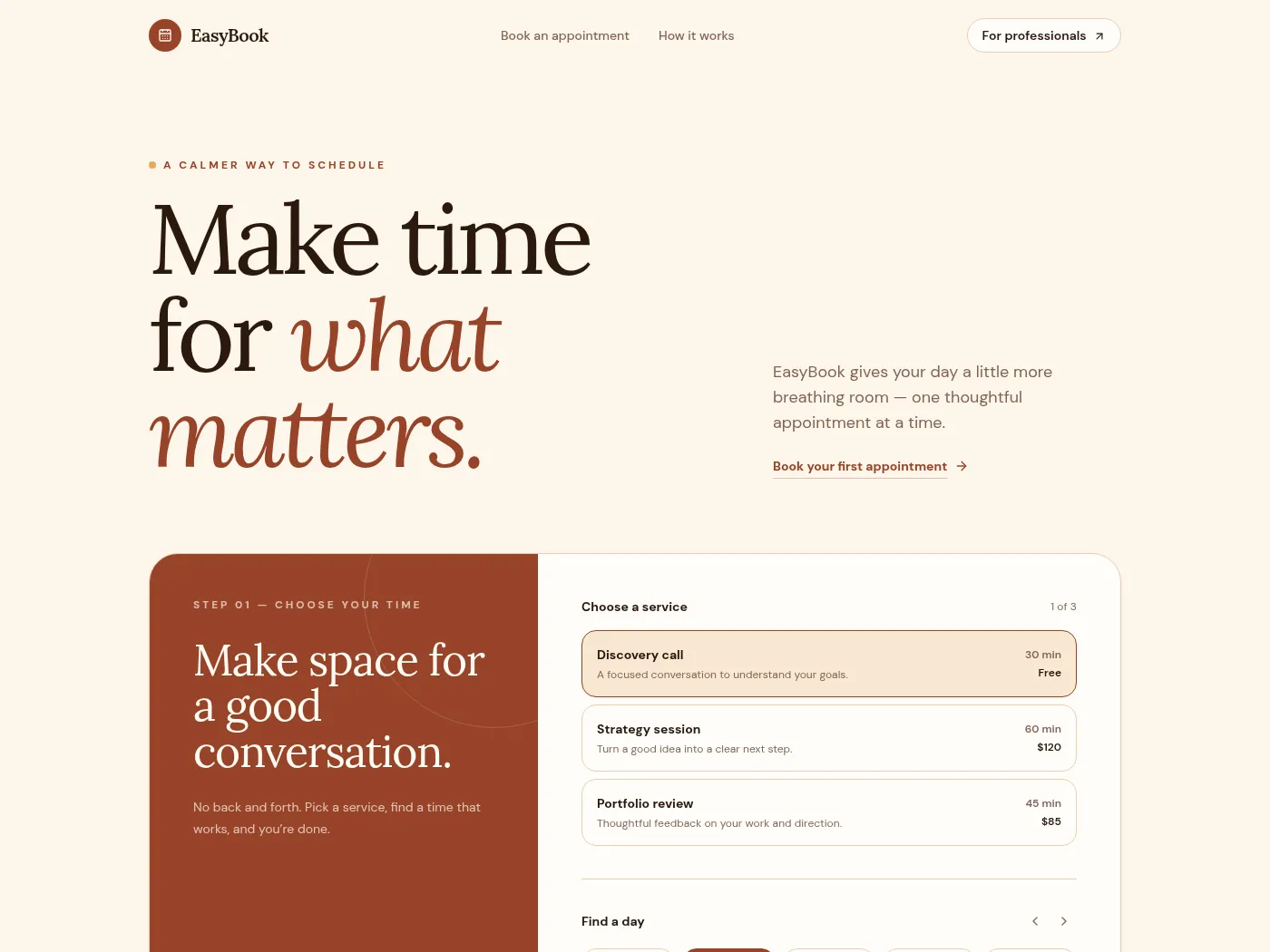 EasyBook Appointments