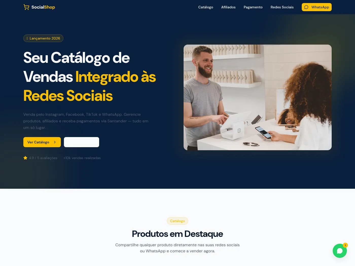 Catálogo Social de Vendas