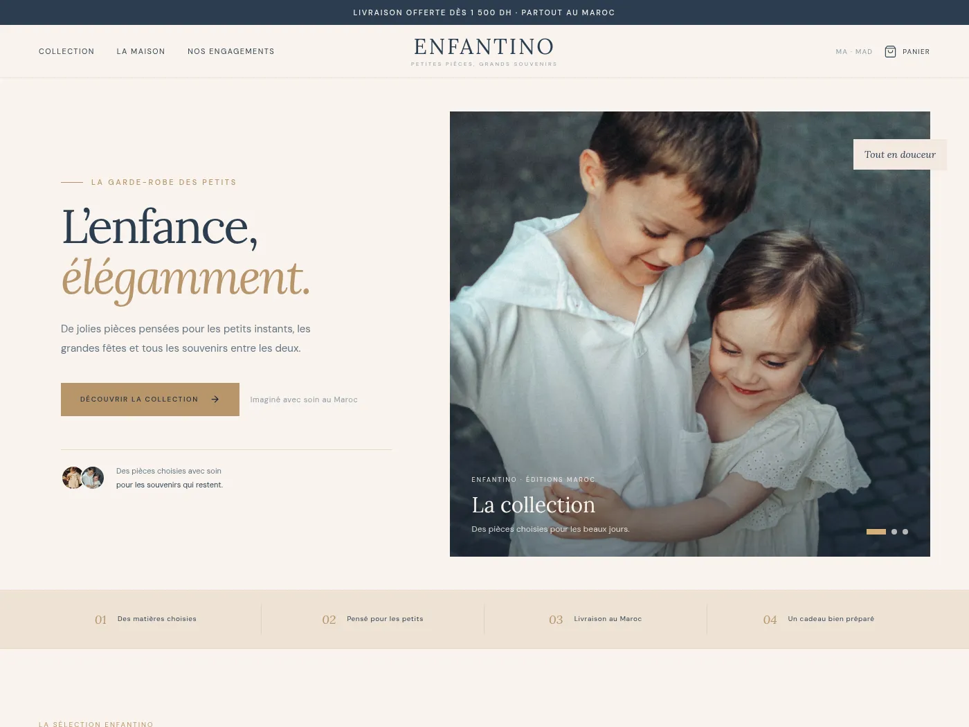 Enfantino Luxe Kidswear