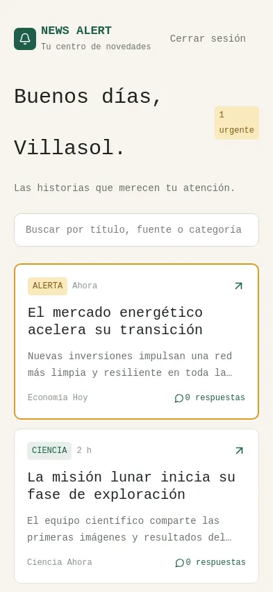 News Alert Connect
