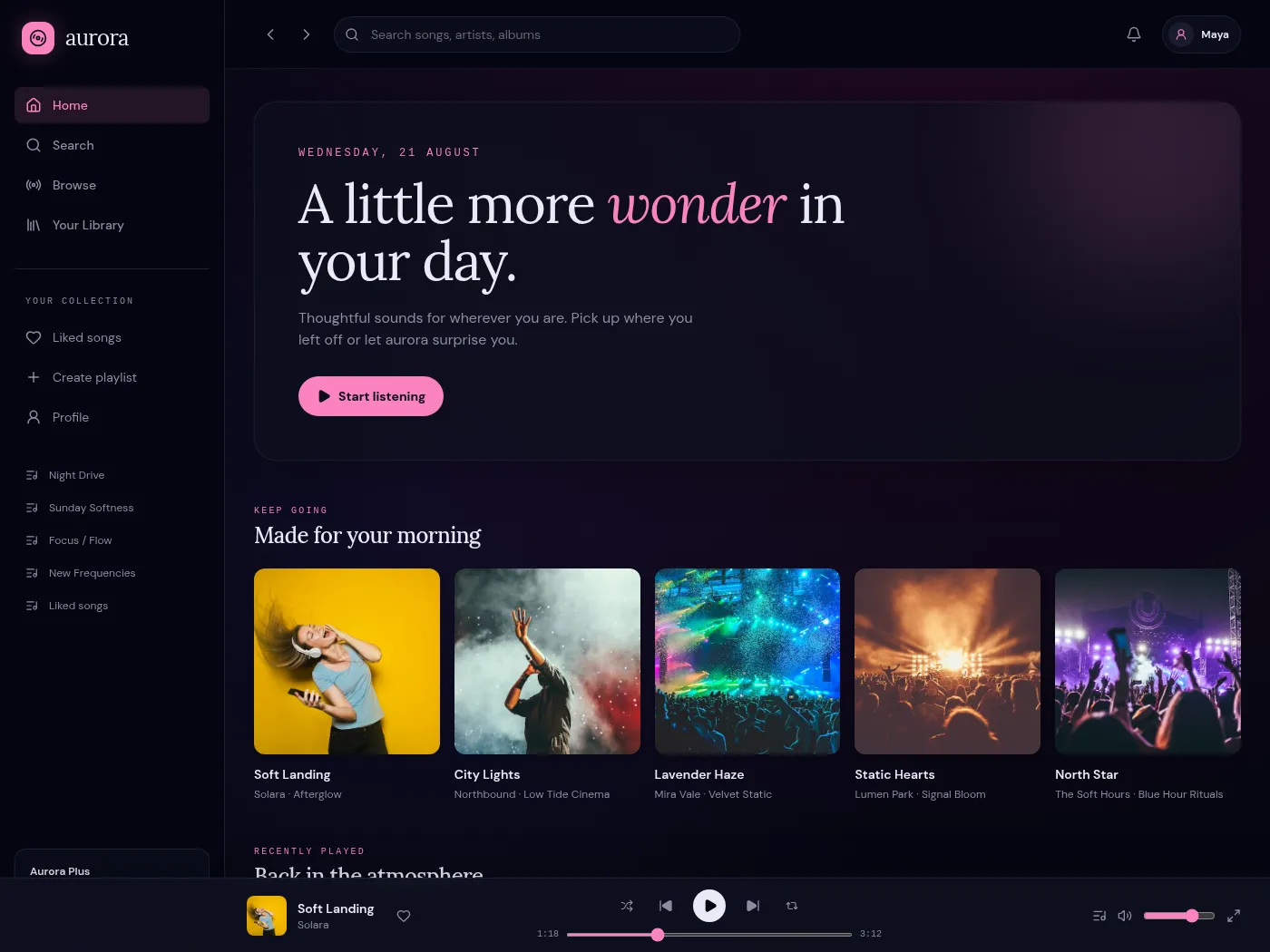 Aurora Music Platform