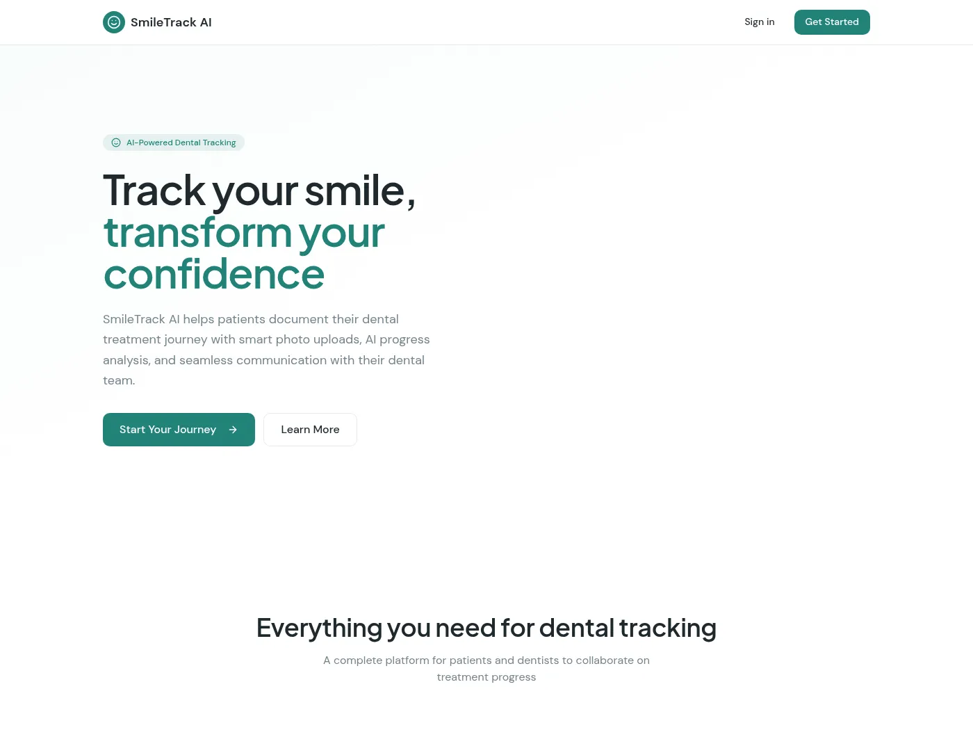 SmileTrack AI Platform