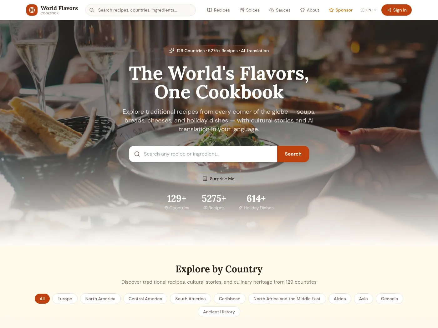 World Flavors Cookbook