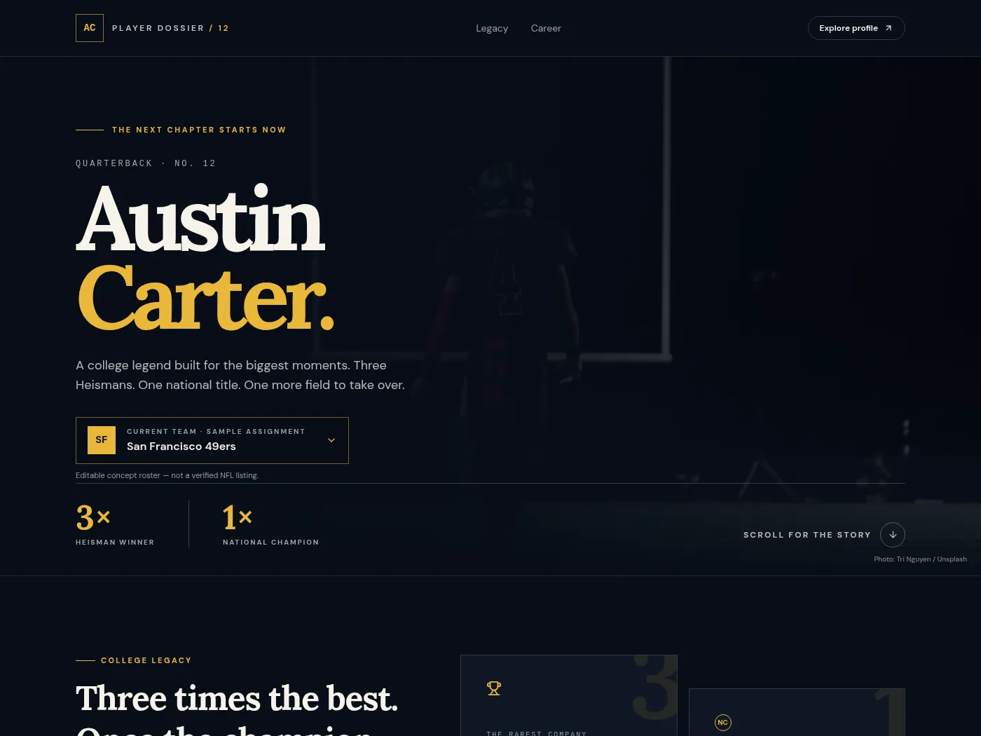Austin Carter Showcase