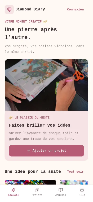 Diamond Diary Mobile