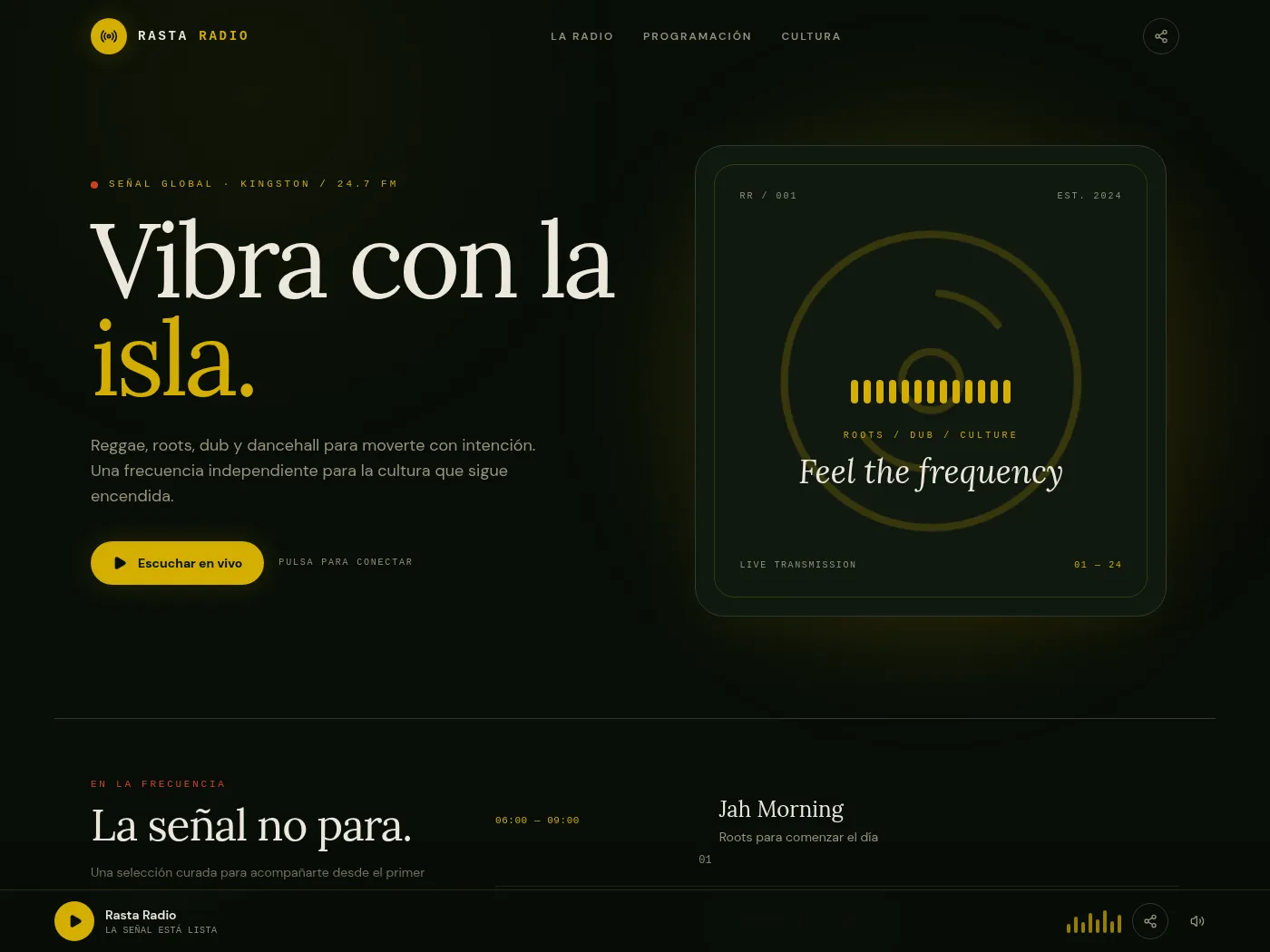 Rasta Radio Web