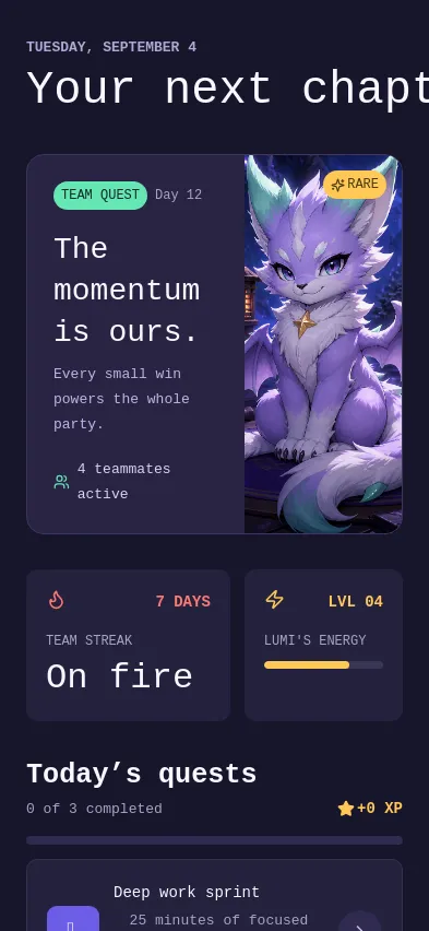 QuestPet: Self-Growth RPG