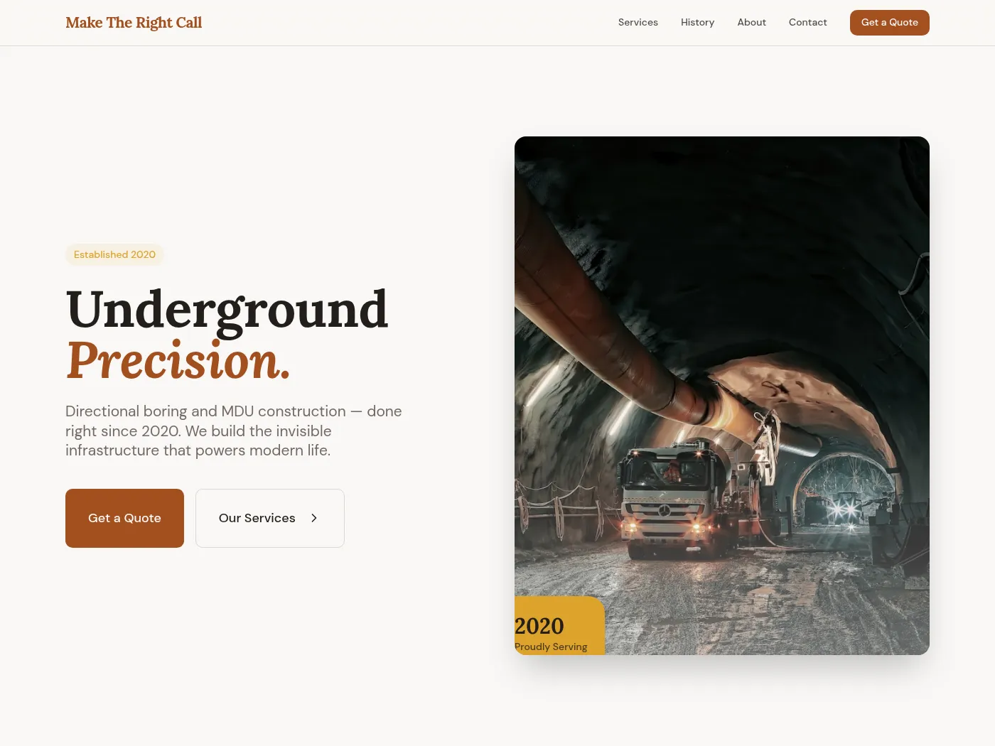 Make The Right Call Site