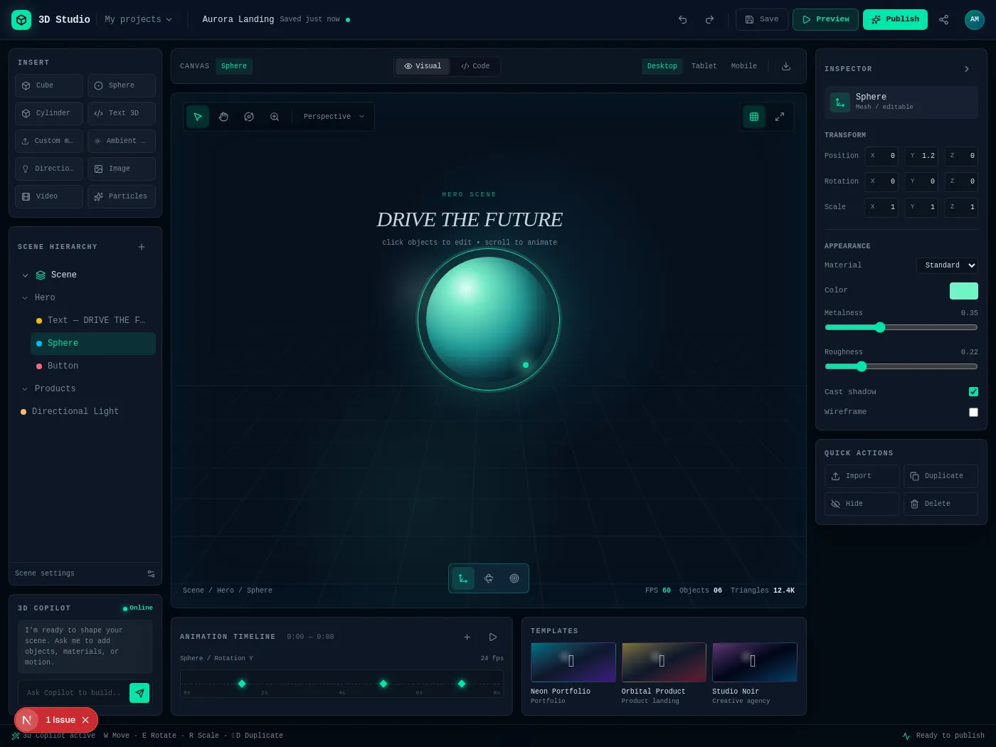 3D Studio Builder