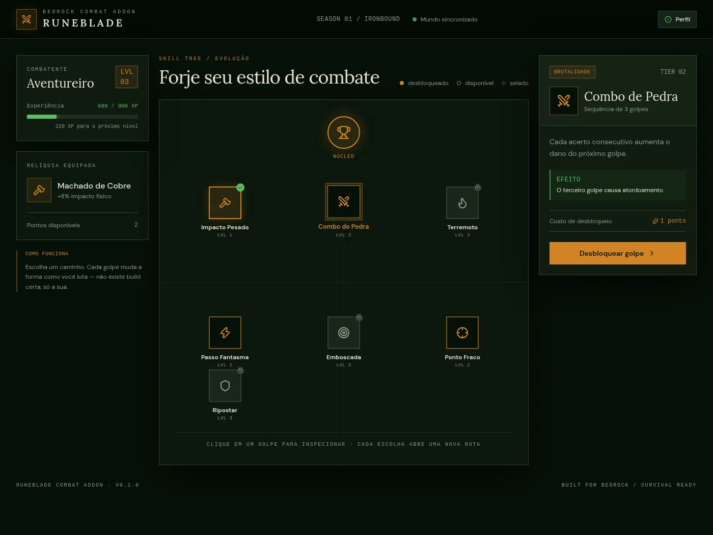 Minecraft Combat Addon
