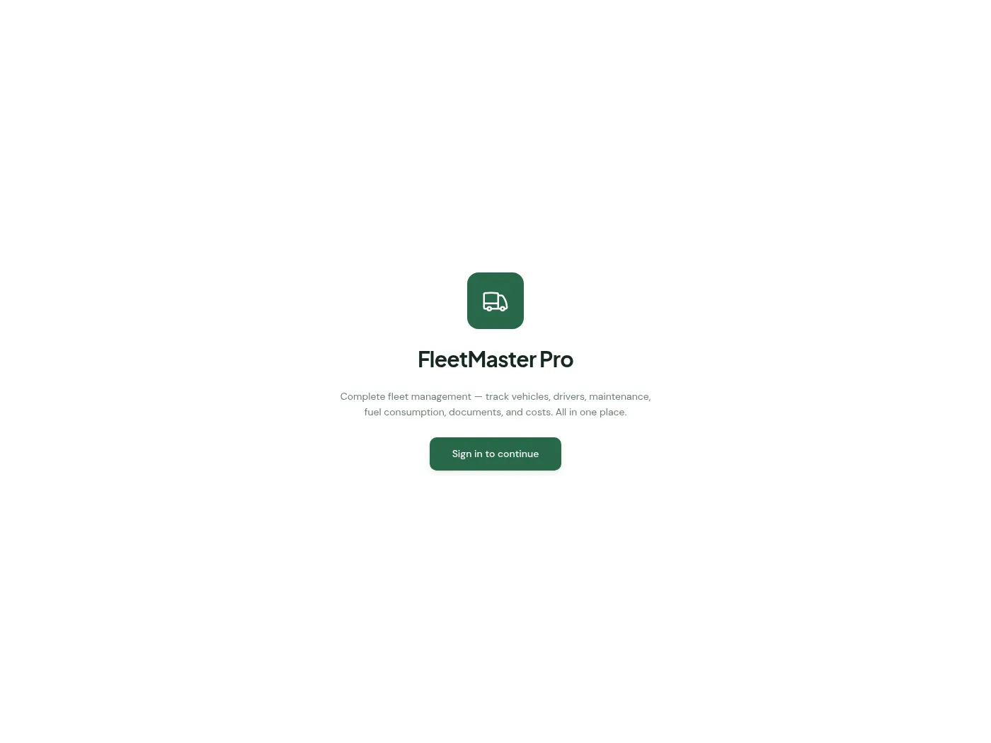 FleetMaster Pro