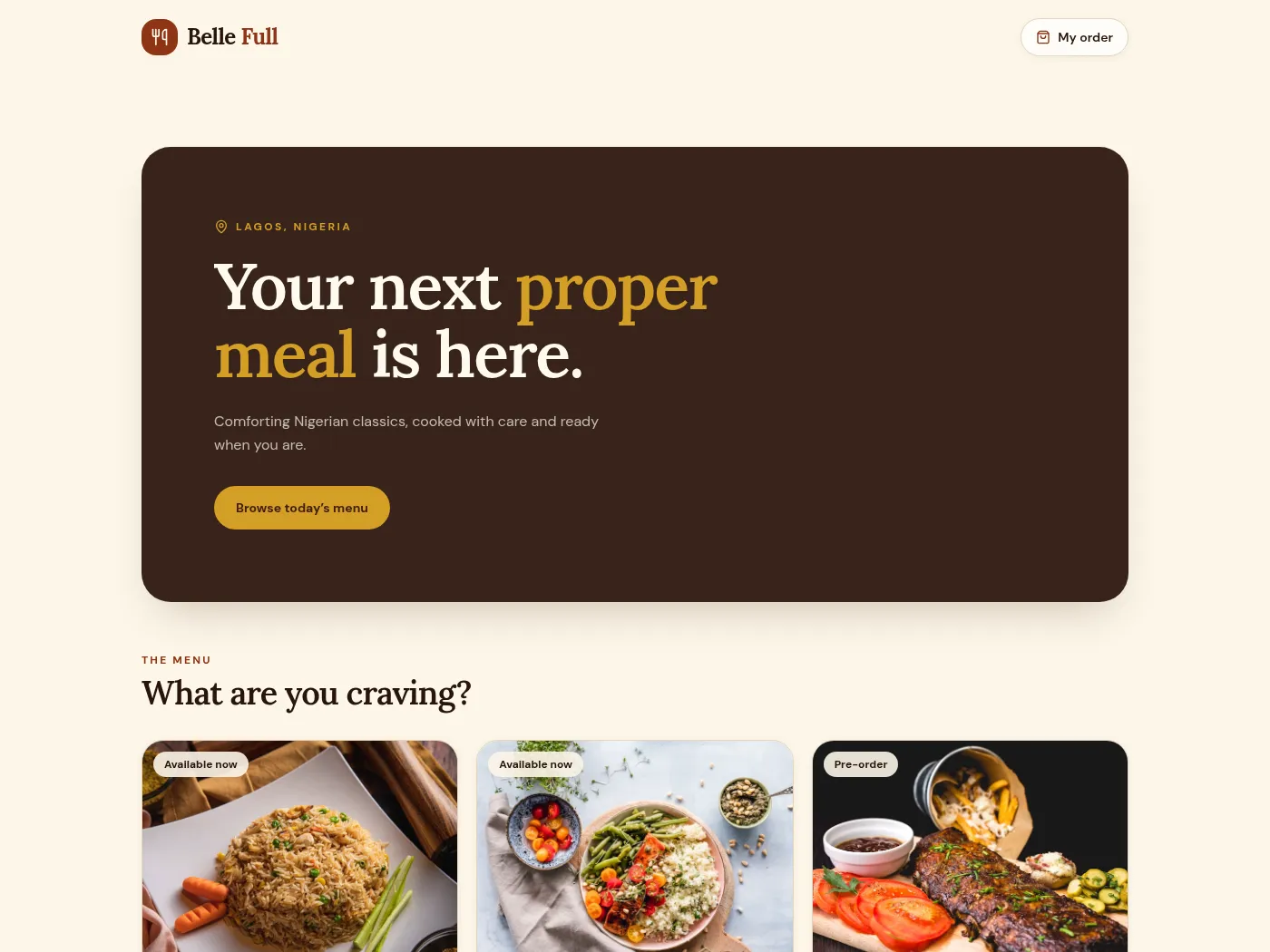 Naija Kitchen App