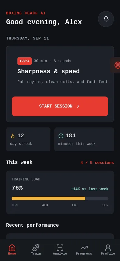 Boxing Coach AI
