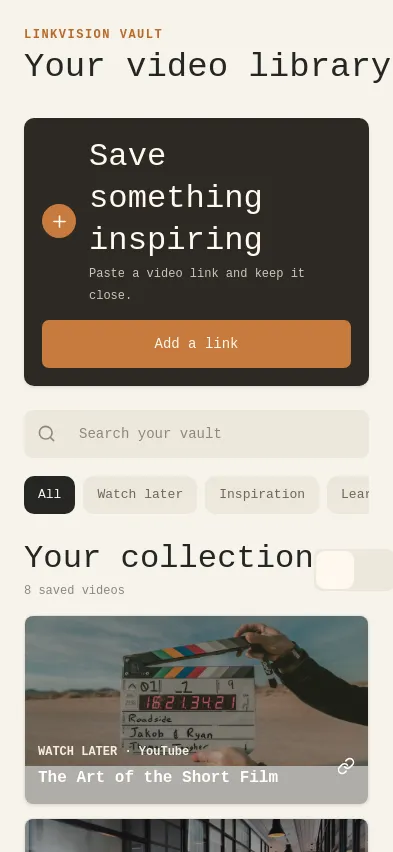 LinkVision Vault
