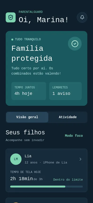 ParentalGuard App