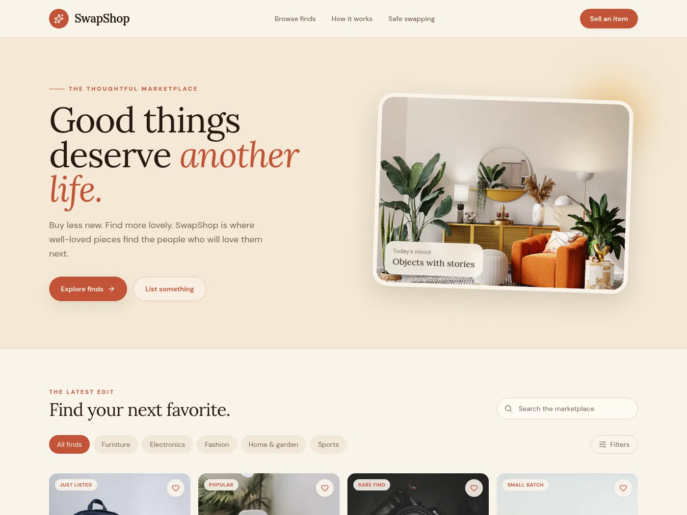 SwapShop Marketplace