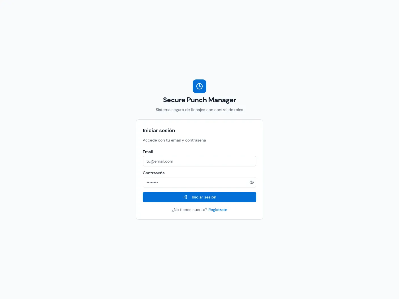 Secure Punch Manager