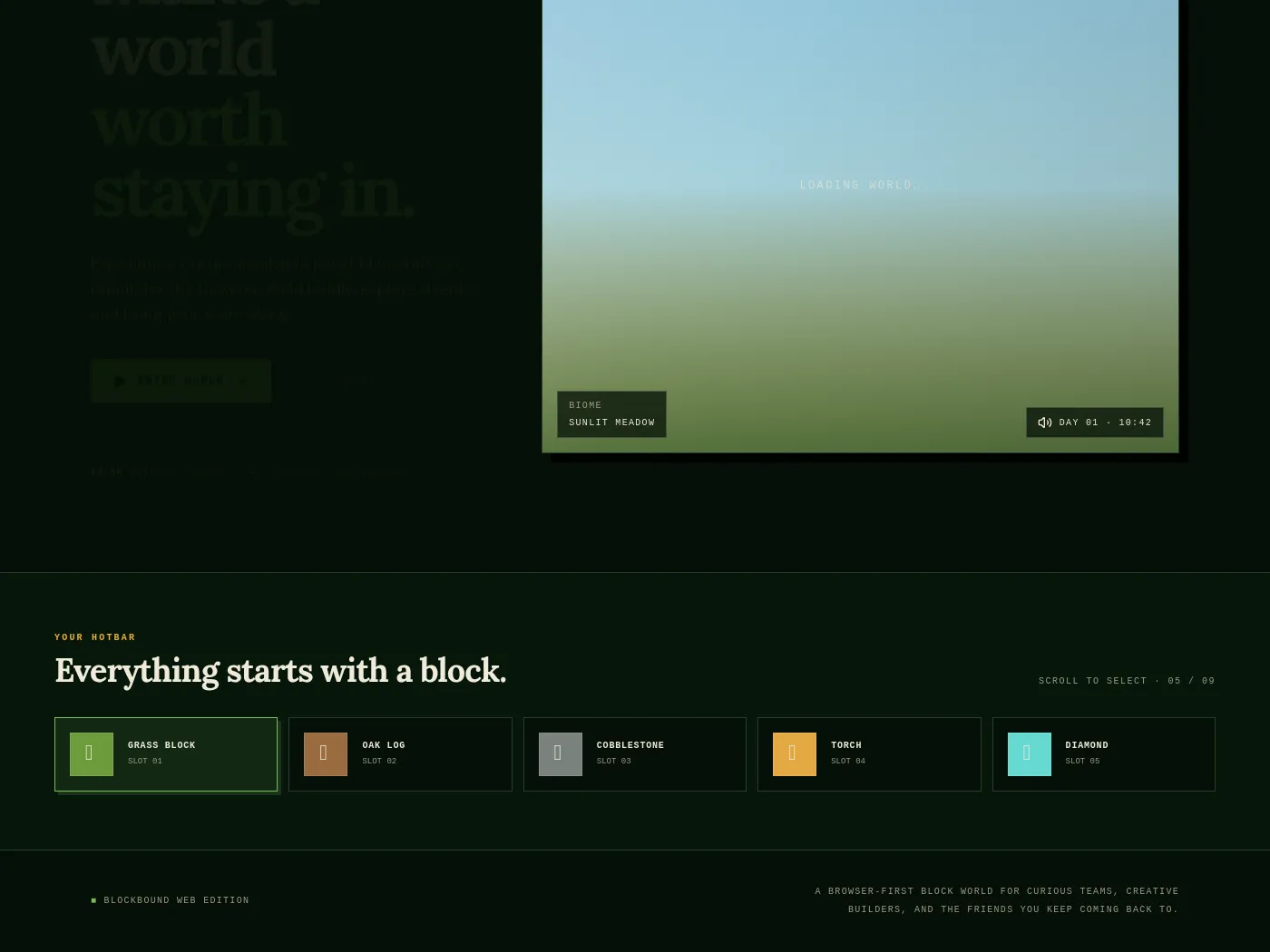 Minecraft Web Edition
