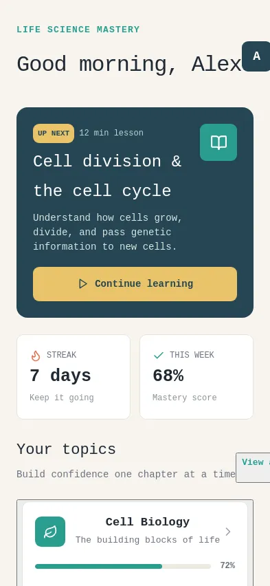 Life Science Mastery