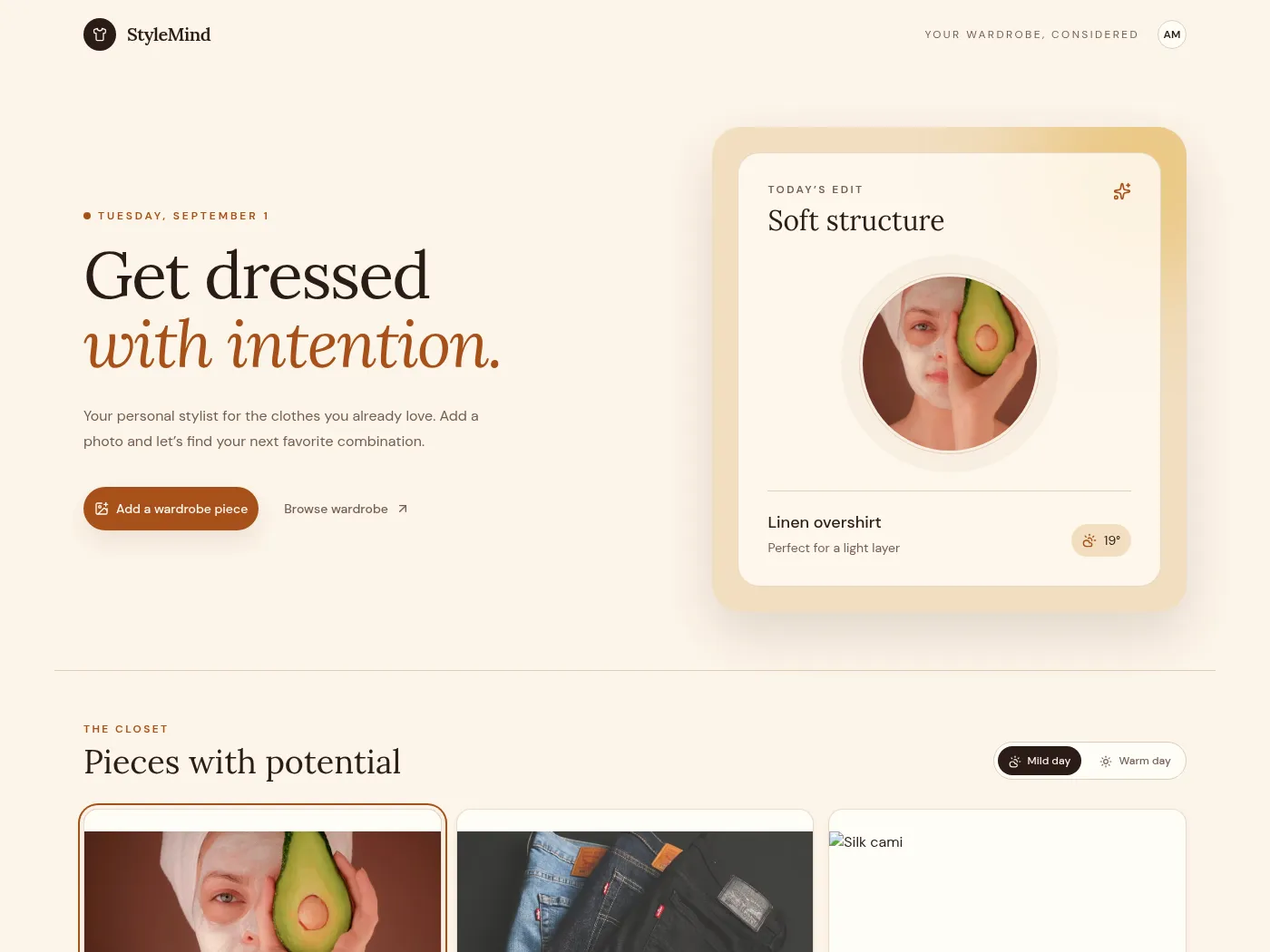 StyleMind AI Wardrobe