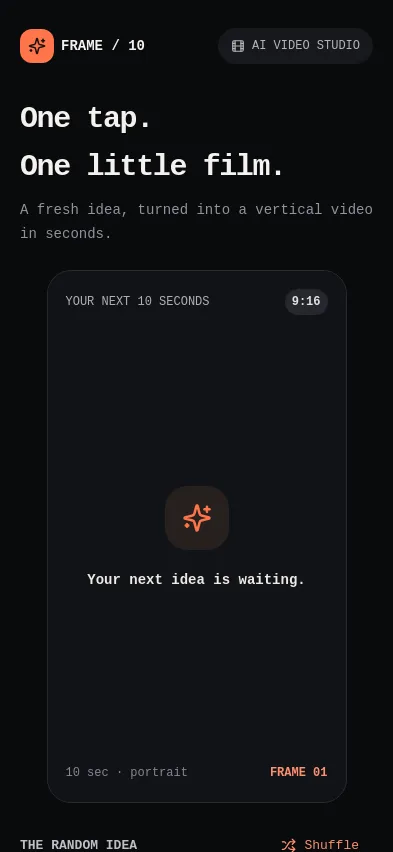 AI Short Video Generator