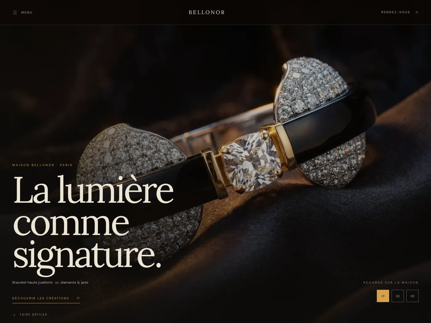 Luxe Gem Landing