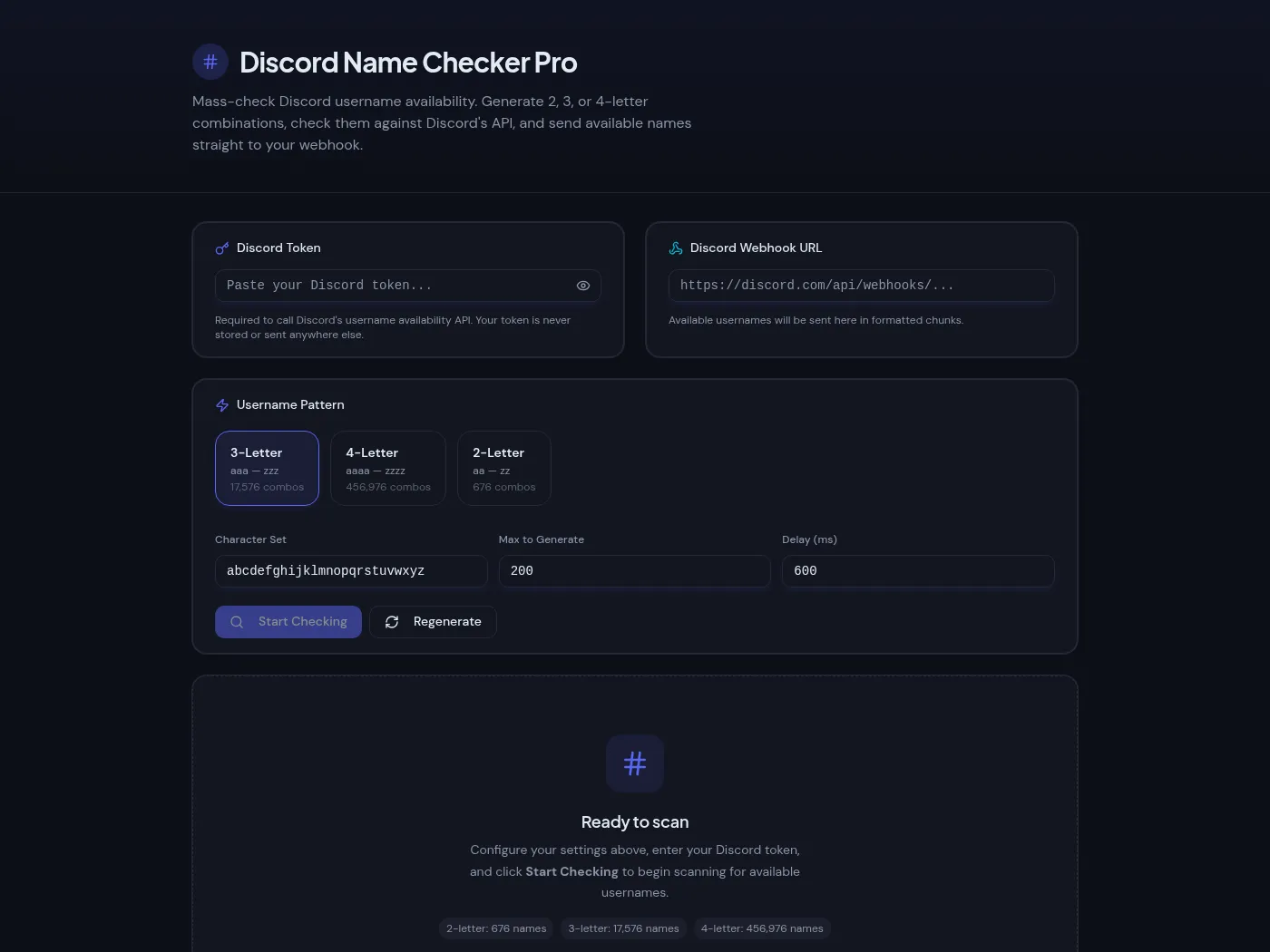 Discord Name Checker Pro