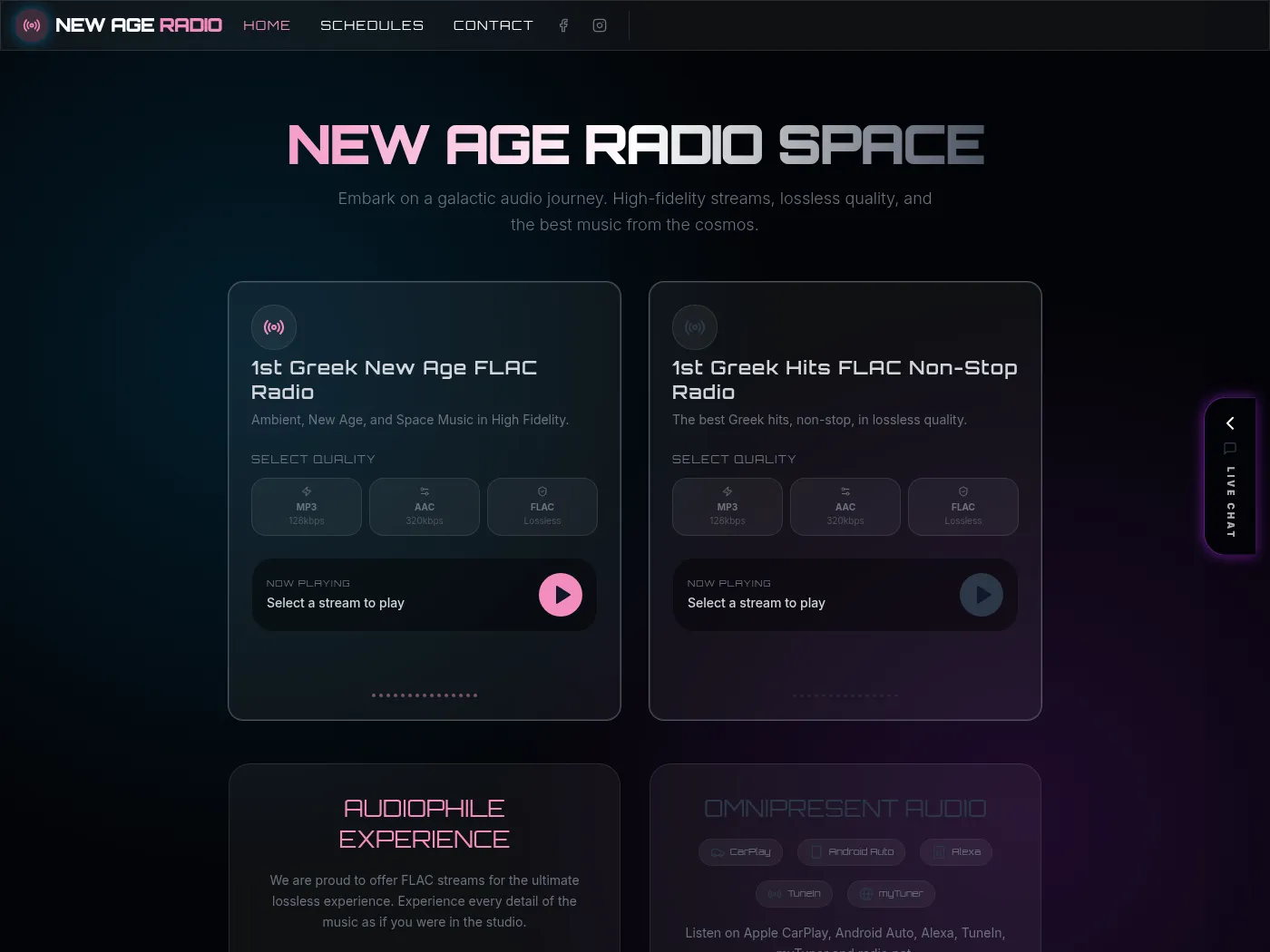 New Age Radio Space