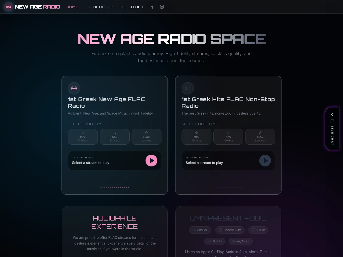 New Age Radio Space