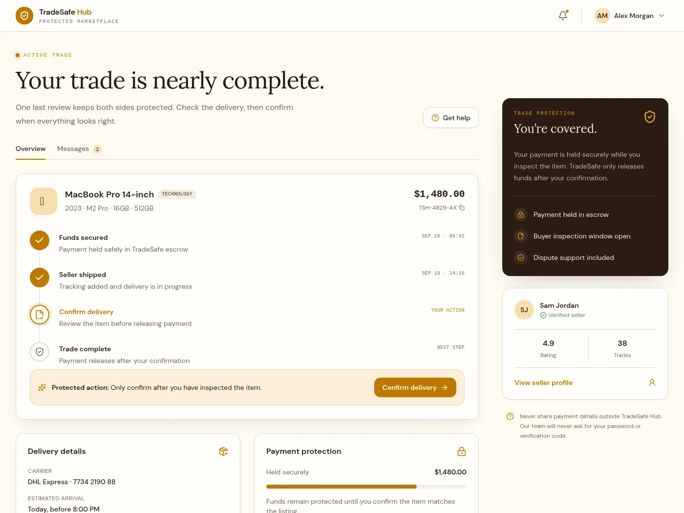 TradeSafe Hub