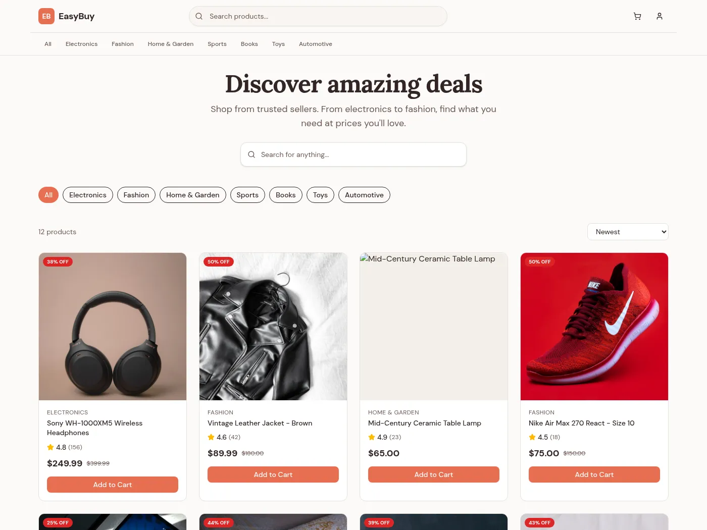 EasyBuy Marketplace